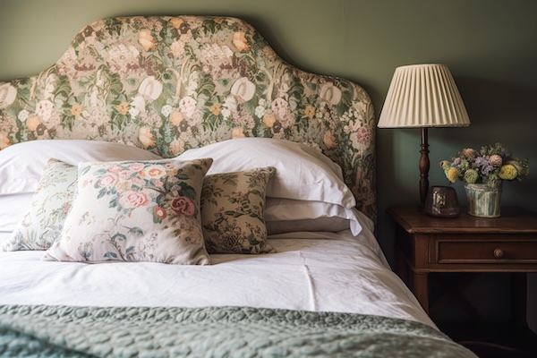 Padded Headboards by Locatelli-Smith Interiors